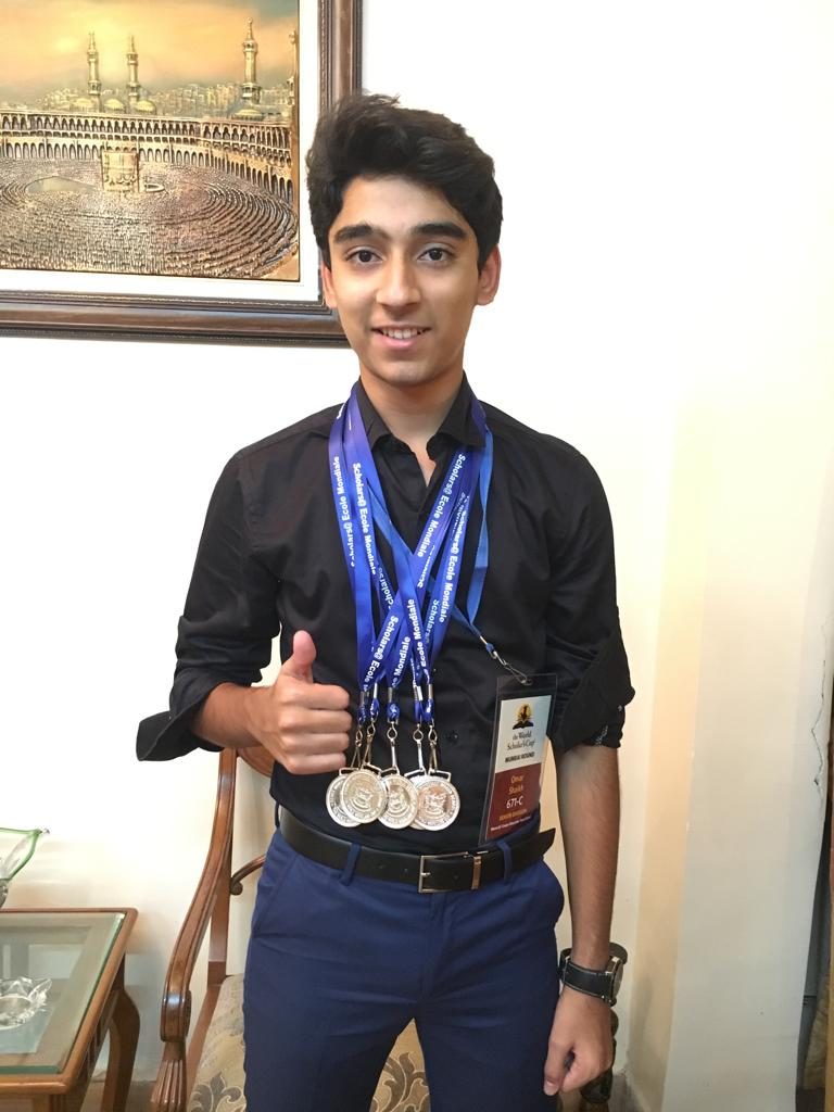 عمر رضانے 97.2 فیصد مارکس حاصل کر کے نمایاں کامیابی حاصل کی – World ...